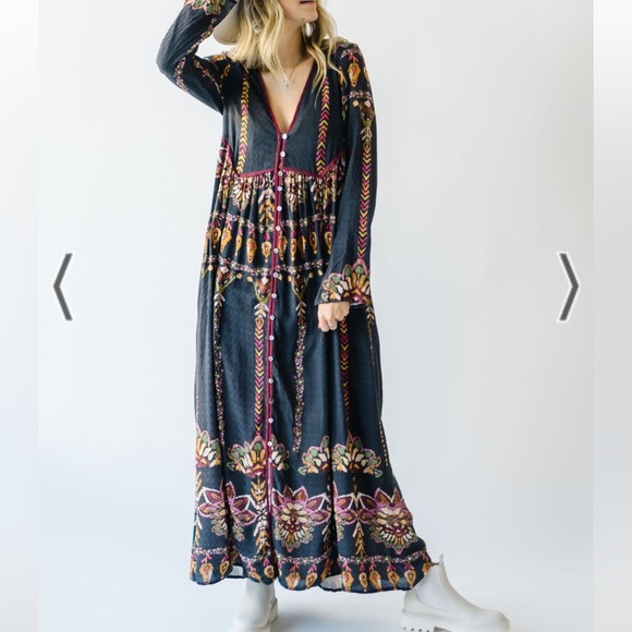 Free People | Dresses | Free People Foley Dress In Moody Size S New ...
